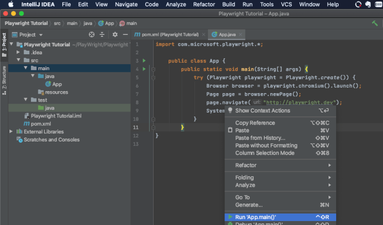 Installing Playwright With Java Qatechtools